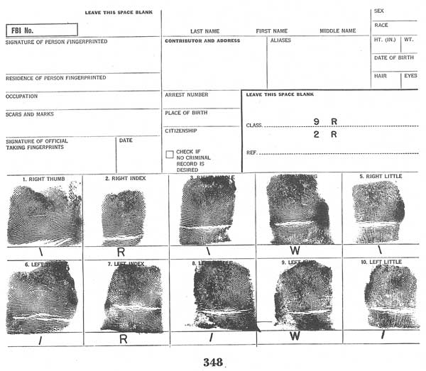 The Science of Fingerprints