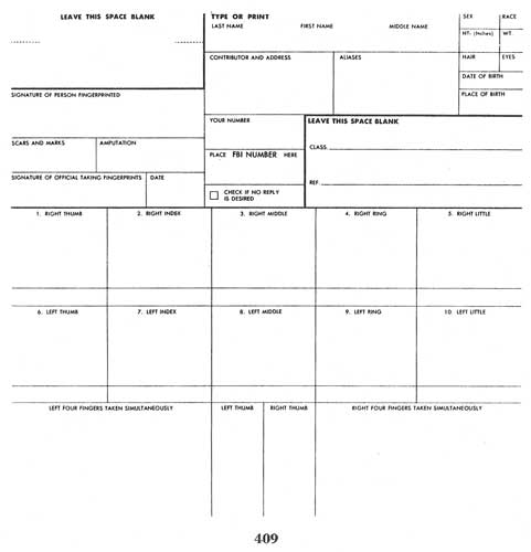 The Science of Fingerprints